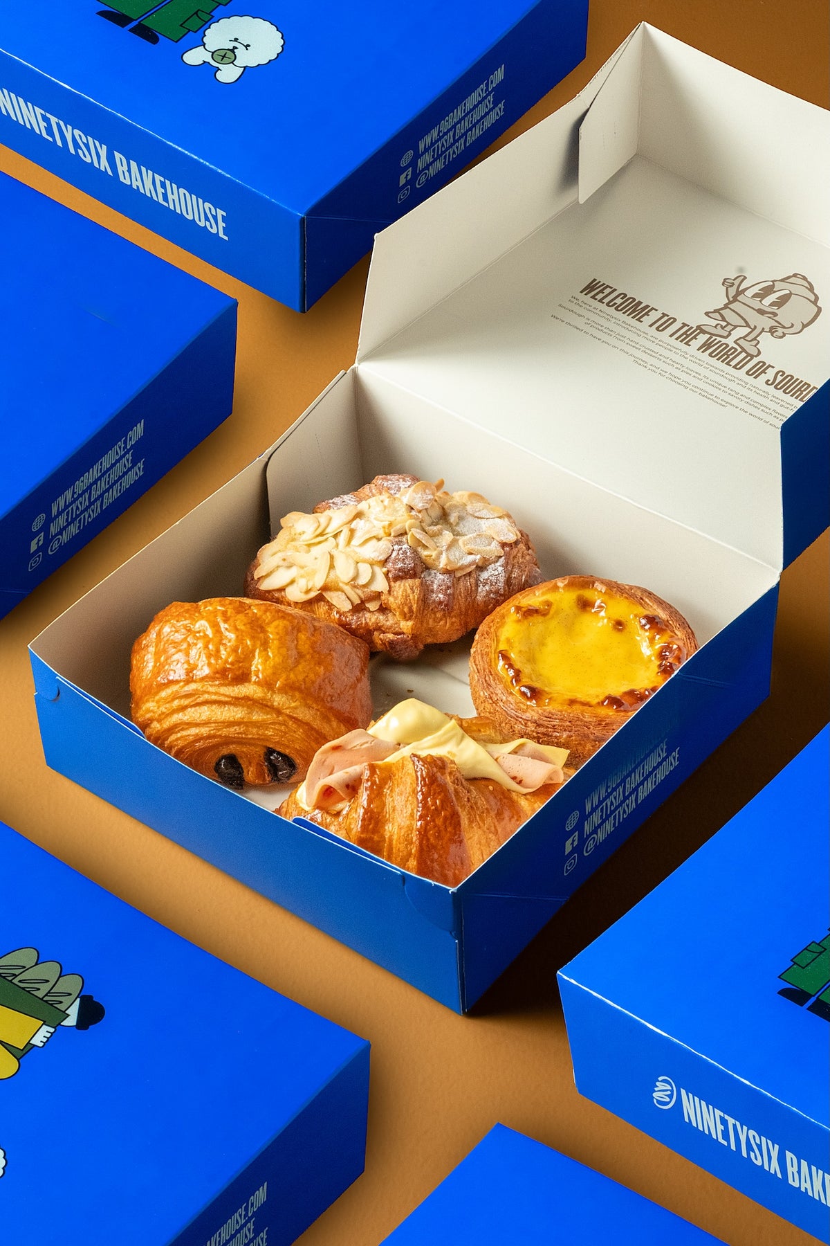 Assorted Box of Croissants– Ninetysix Bakehouse